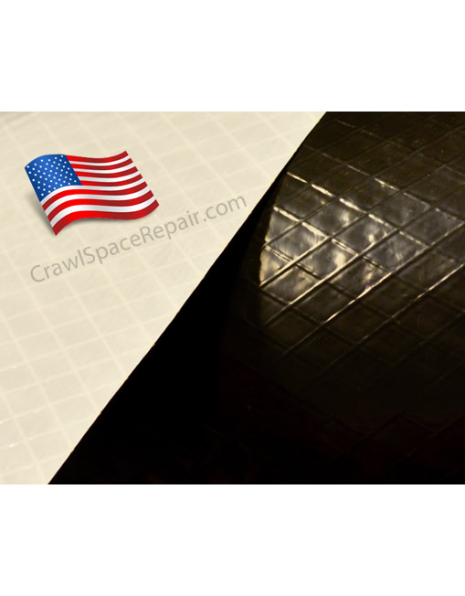 8 Mil Crawl Space Liner, DiamondBack™ Crawl Space Vapor Barriers
